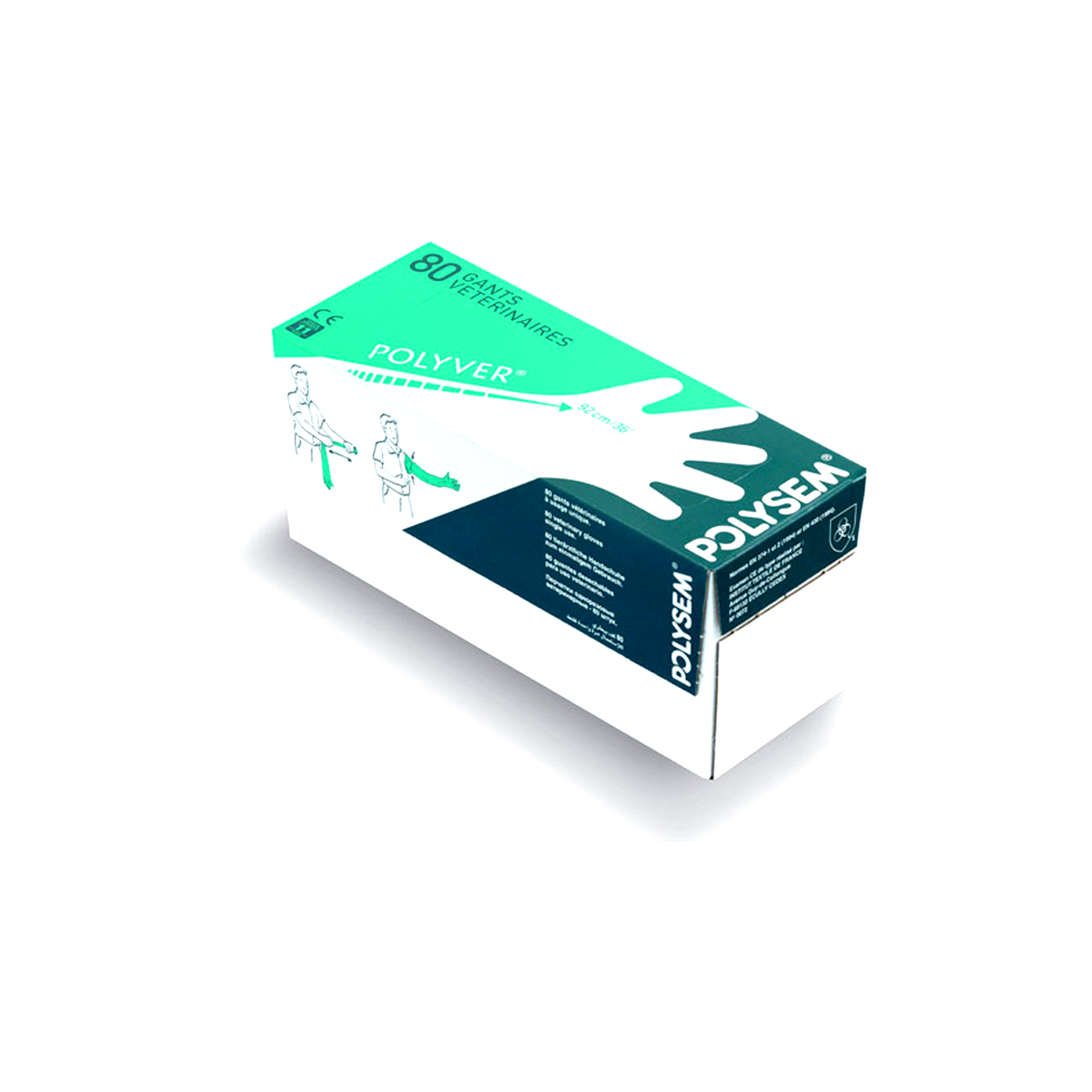 Polysem Green Gloves - Molloy Veterinary